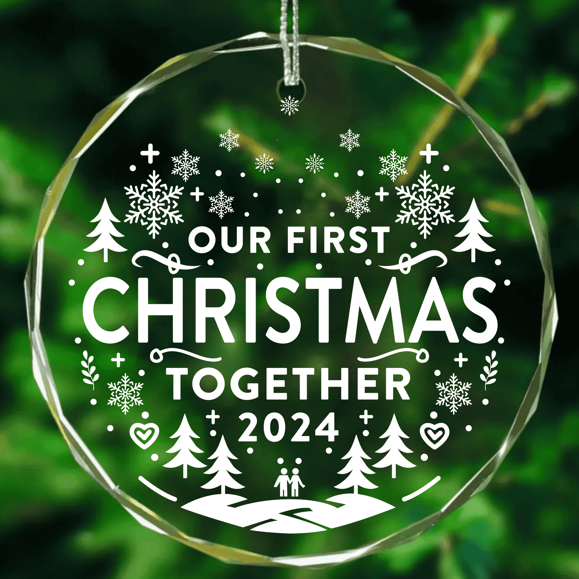 Coupled Up First Christmas Together Ornament 2024 Couple's Keepsake ...