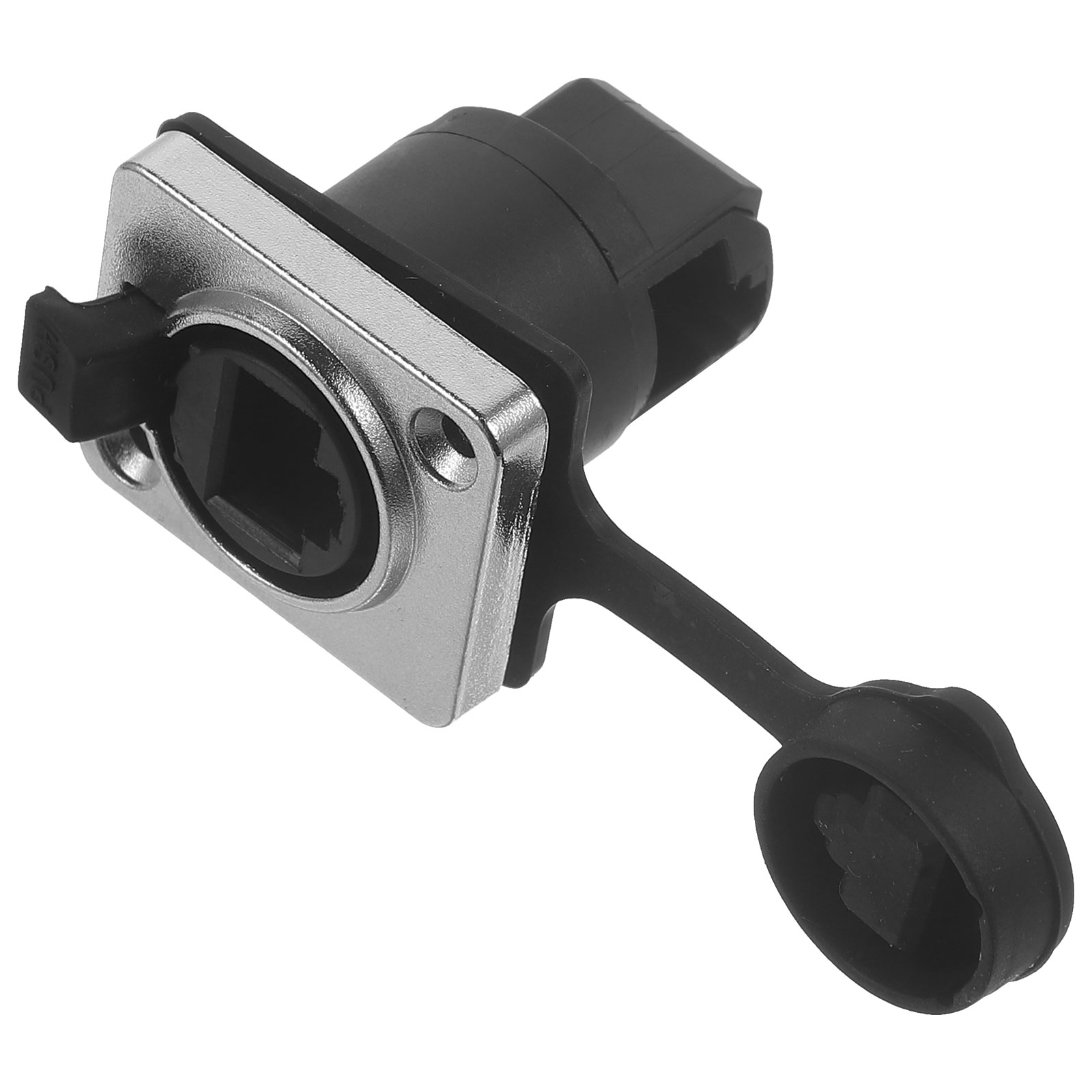 Coupler Angled Pass Through Connector Data Extension Adapter Cable Pass ...