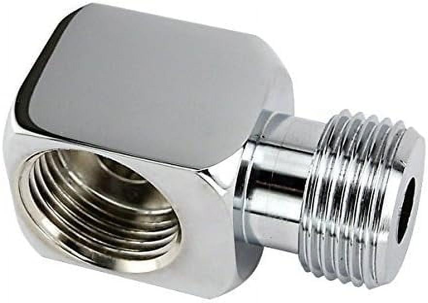 Coupler Elbow-90 Degree, 3/8" Bore, Chrome - Walmart.com
