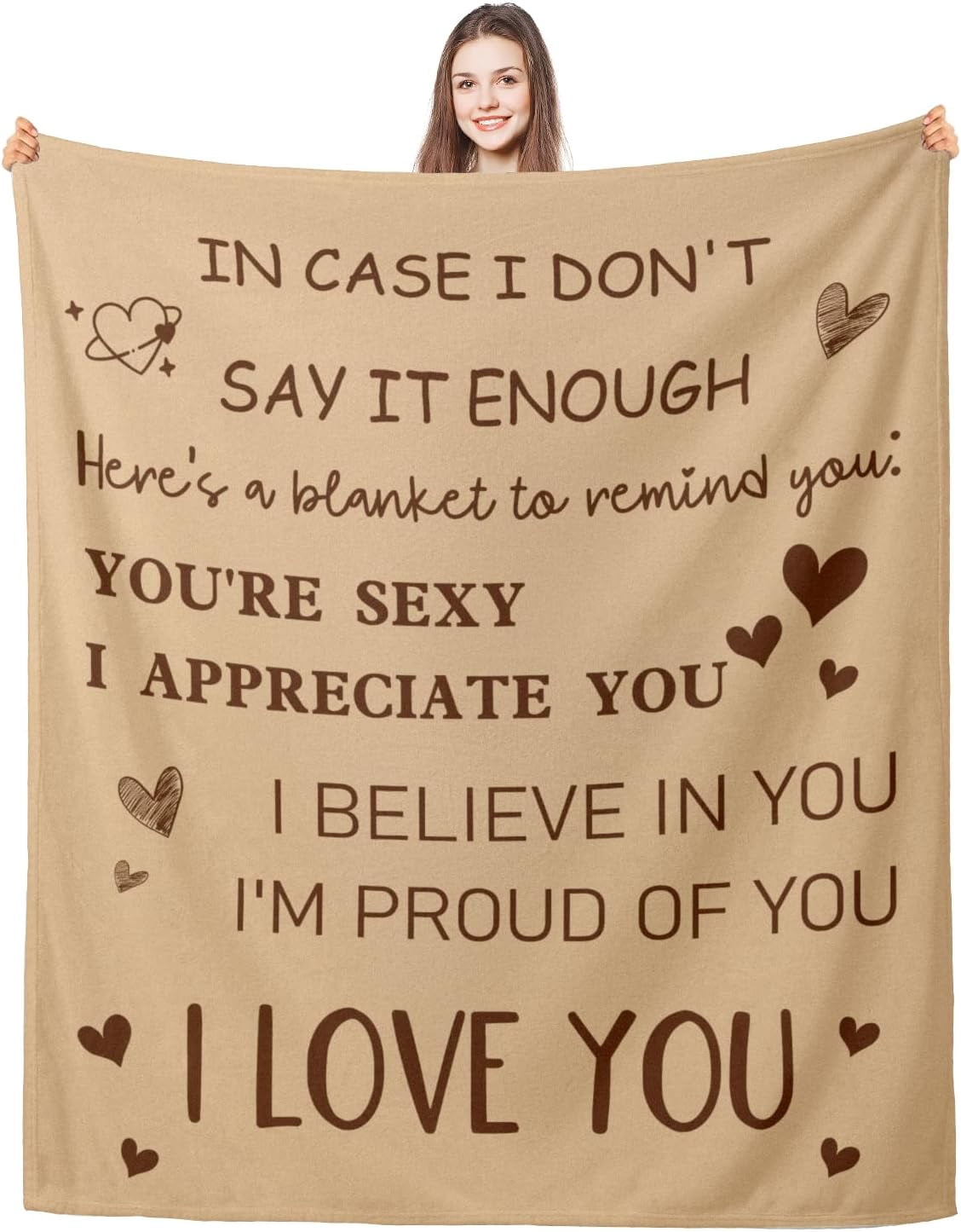 Couples Blanket Christmas Gifts for Her, Couple Gifts Intimacy Blanket ...