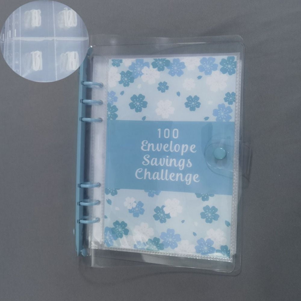 Couples Funny Save Money Challenge Binder Reusable PVC Mini Binder ...