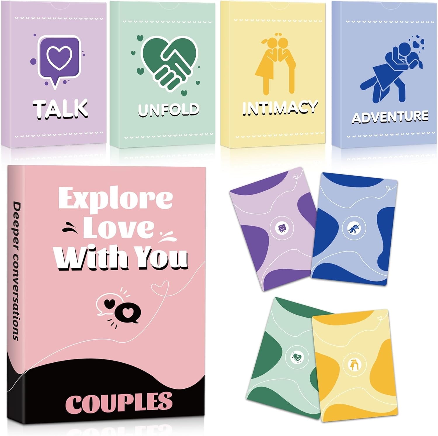 Neasyth Explore Love with You, Couples Games for Adults 150Pcs ...