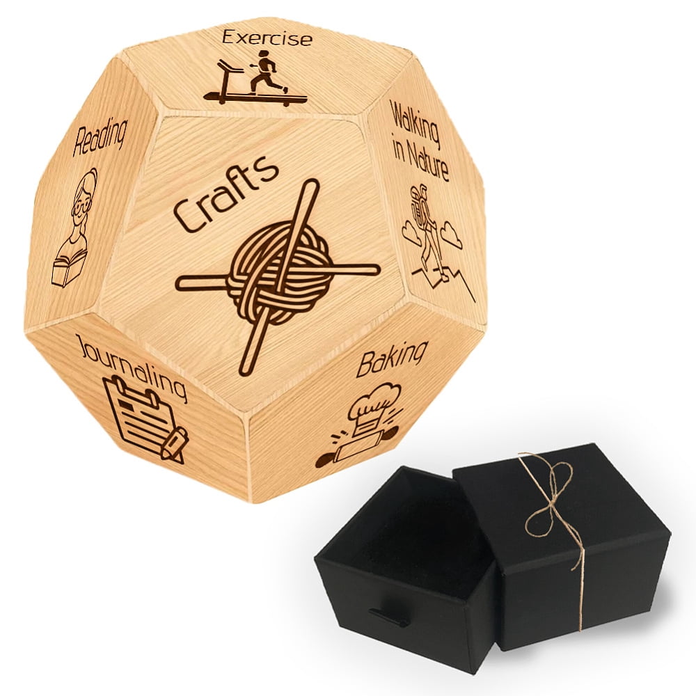 Couples Gift Ideas Wooden Decision Dice Games Leisure Activity Type ...