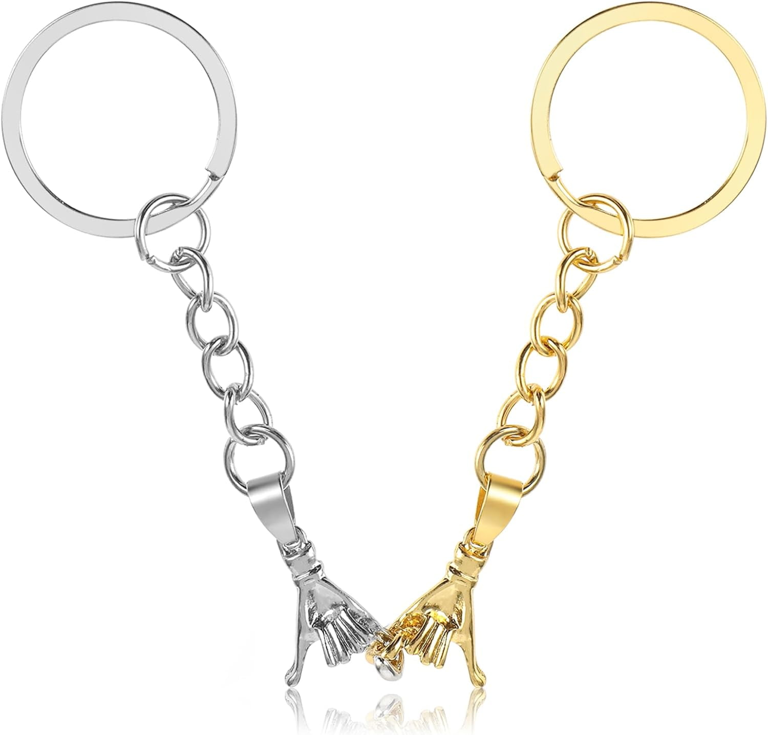 Couples Keychain Set - 2 PCS Matching Keychains - Walmart.com
