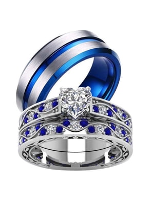 Wedding Ring Sets in The Wedding Shop - Walmart.com