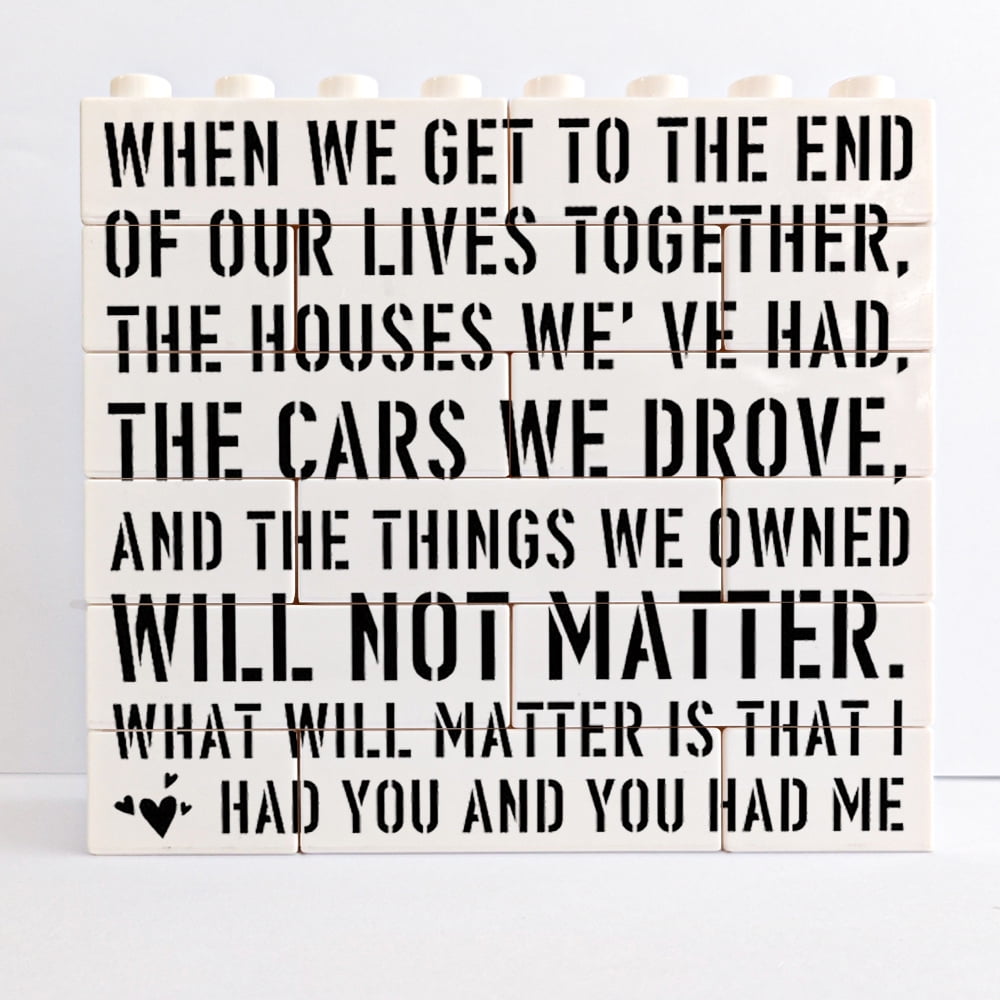 Couples Sign Home Bedroom Wall Decor Rustic When We Get To The End Of ...