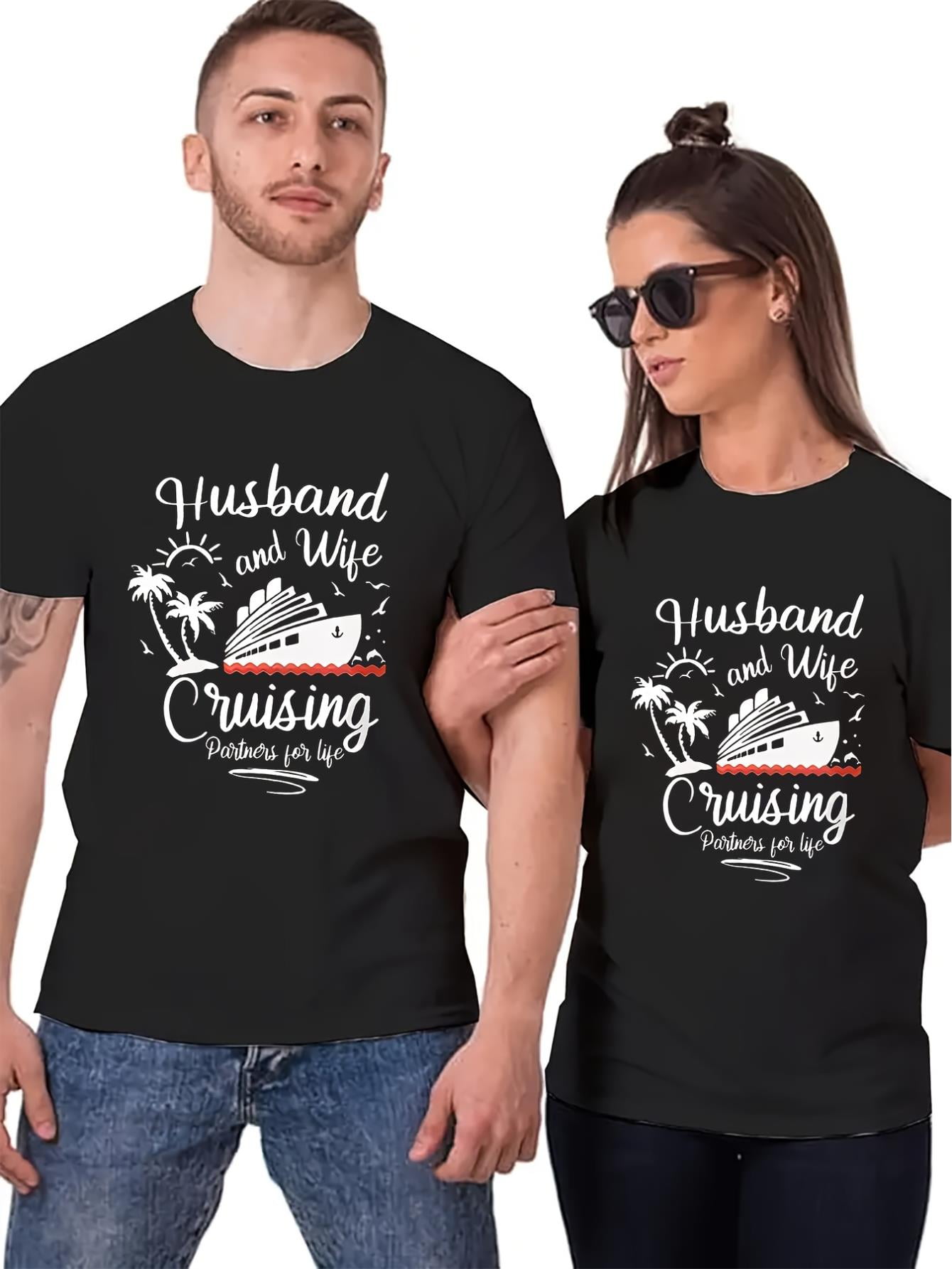 Couples' T-shirts, Men's Creative Shirts Printed With Love Graphics ...
