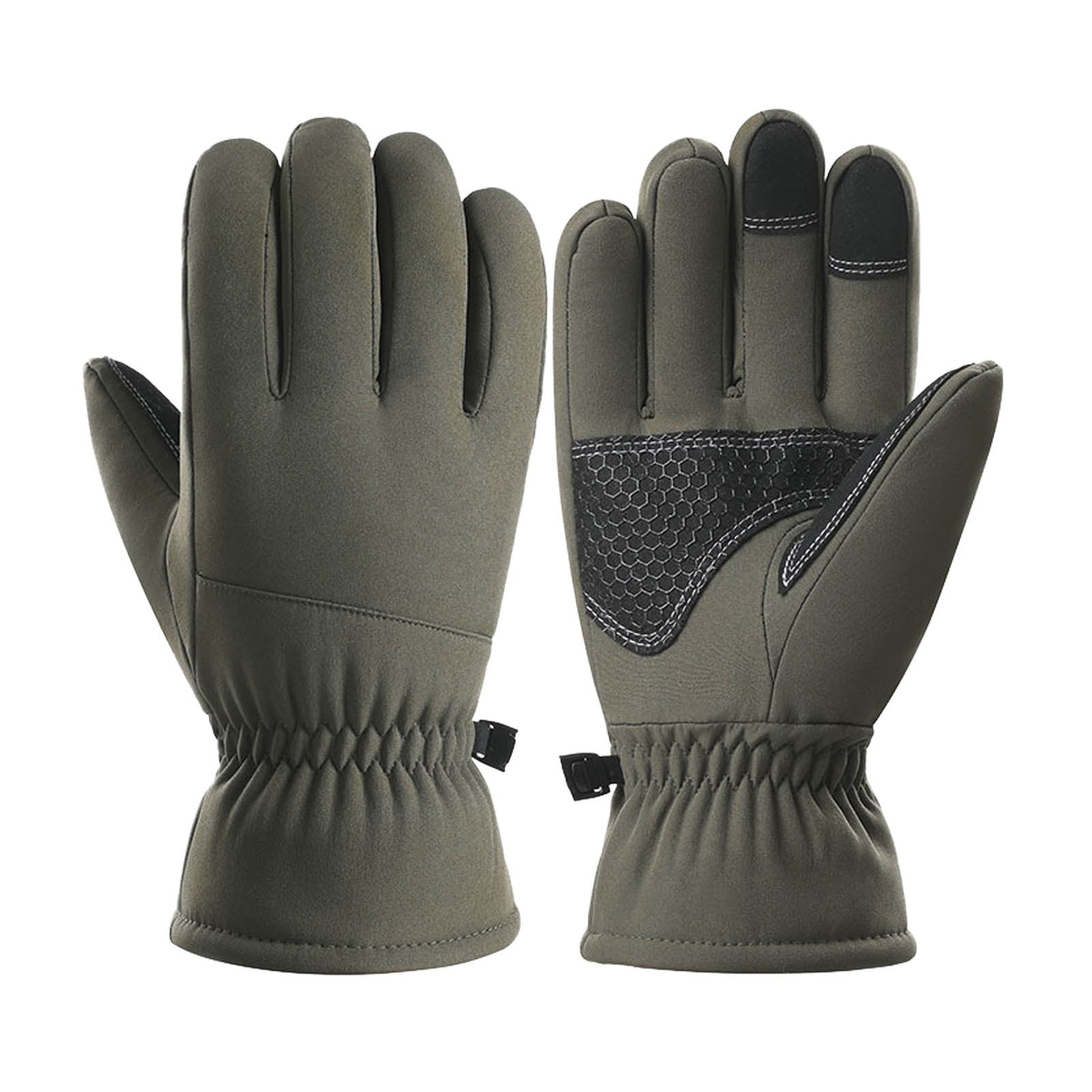 Couples Winter Ski Gloves for Men and Women Outdoor Cycling Thermal ...