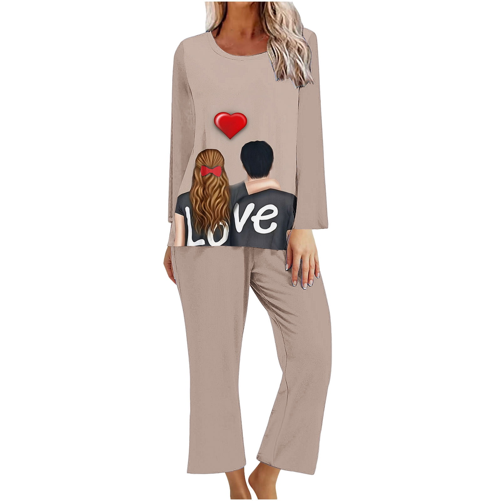 Couples Women's Flannel Robe Long Soft Comfort Pajamas for Mens Cozy ...