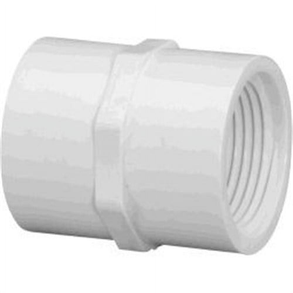 Coupling,Thrd 1" Pvc-40 - Walmart.com