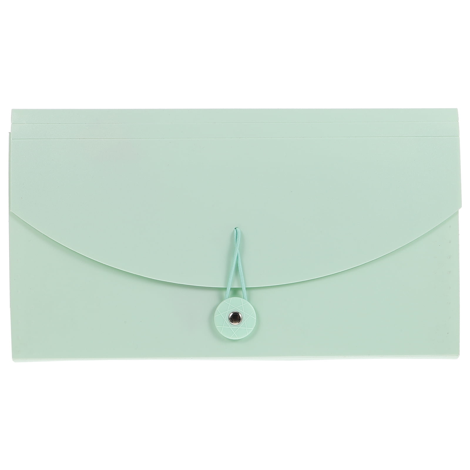 Coupon Organizer B6 Paper File Office Portable Receipts Folder Blue ...