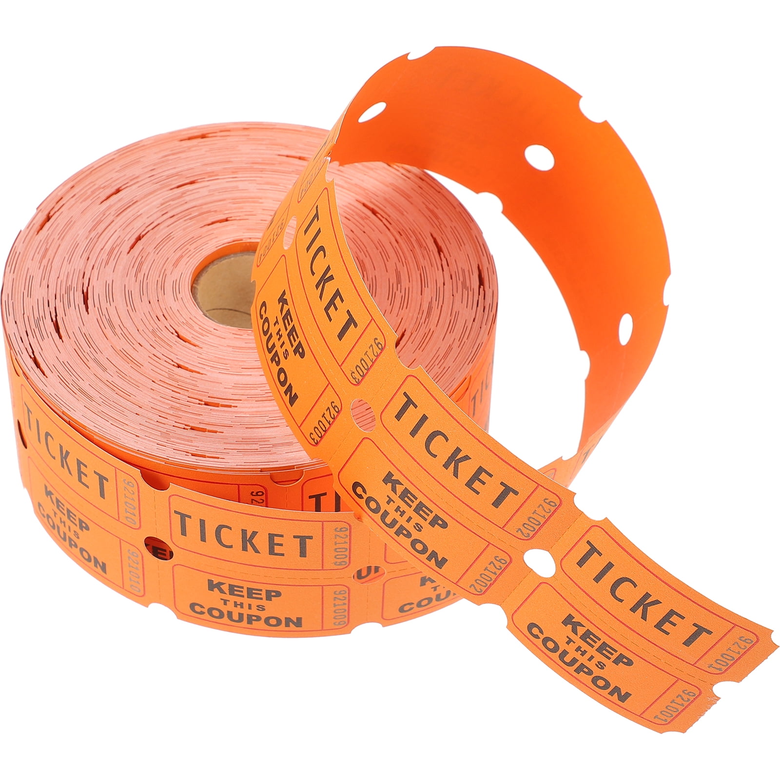 Coupon Raffle Paper Tickets Lottery Prize Game Vouchers - Walmart.com