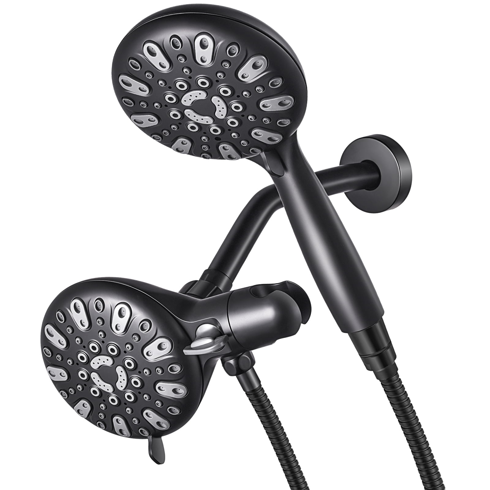 Couradric Dual Shower Head, 35 Spray Setting 2 in 1 Handheld Shower ...