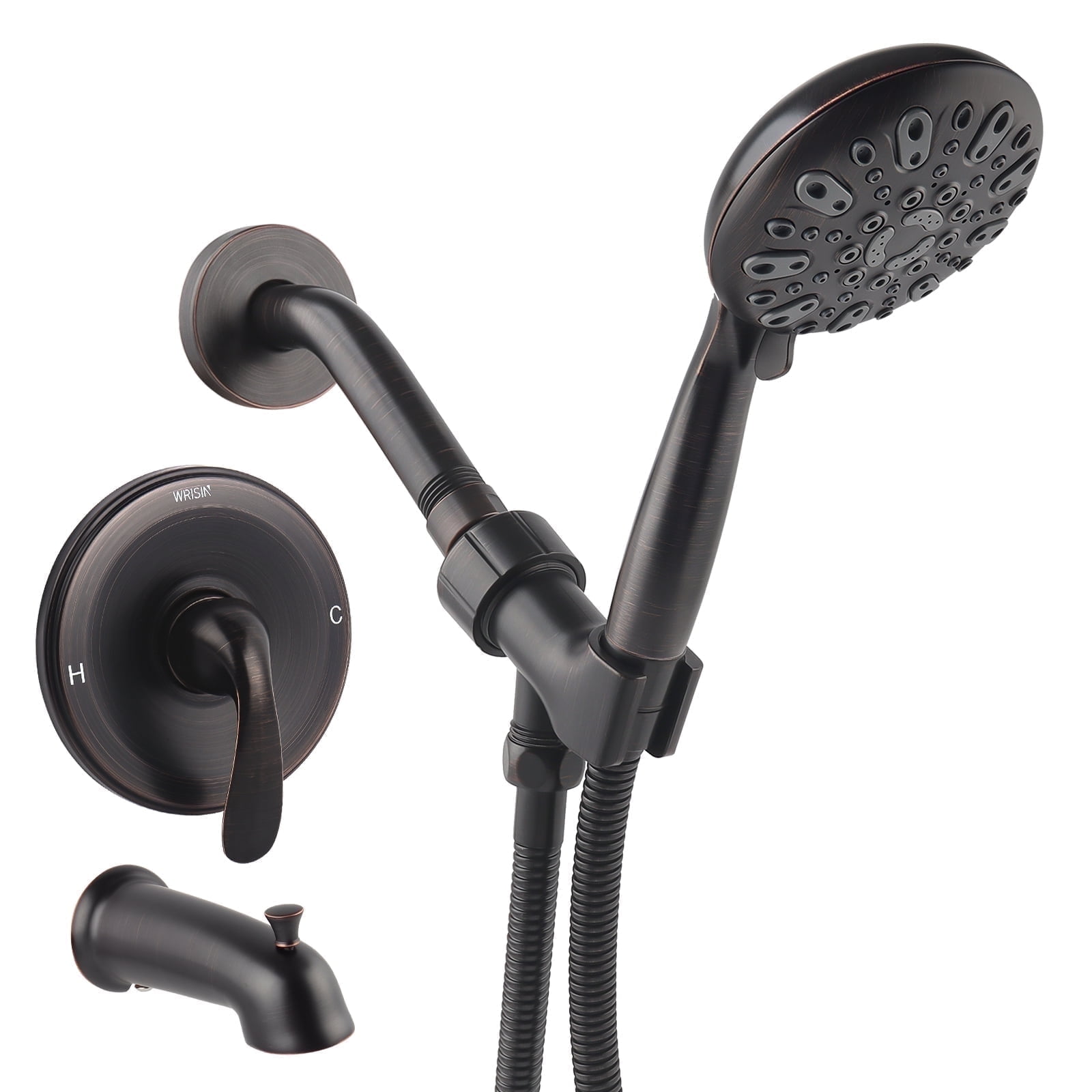 Couradric Shower and Tub Faucet Set - with Tub Spout (Valve Included ...