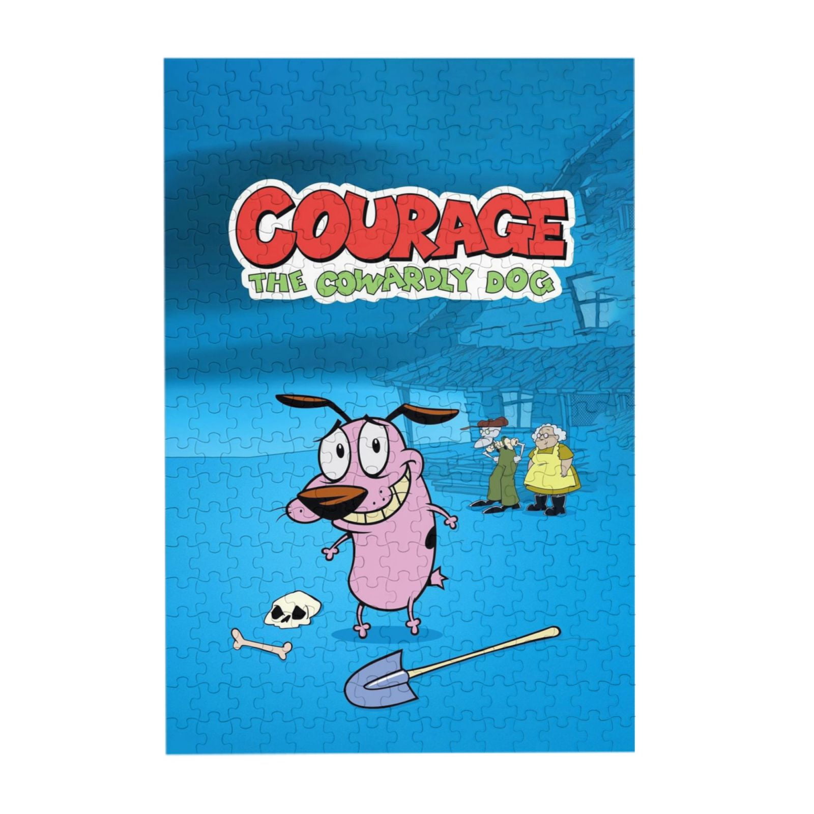 Courage The Cowardly Dog Jigsaw Puzzles Anime Jigsaw Puzzle For Adults ...