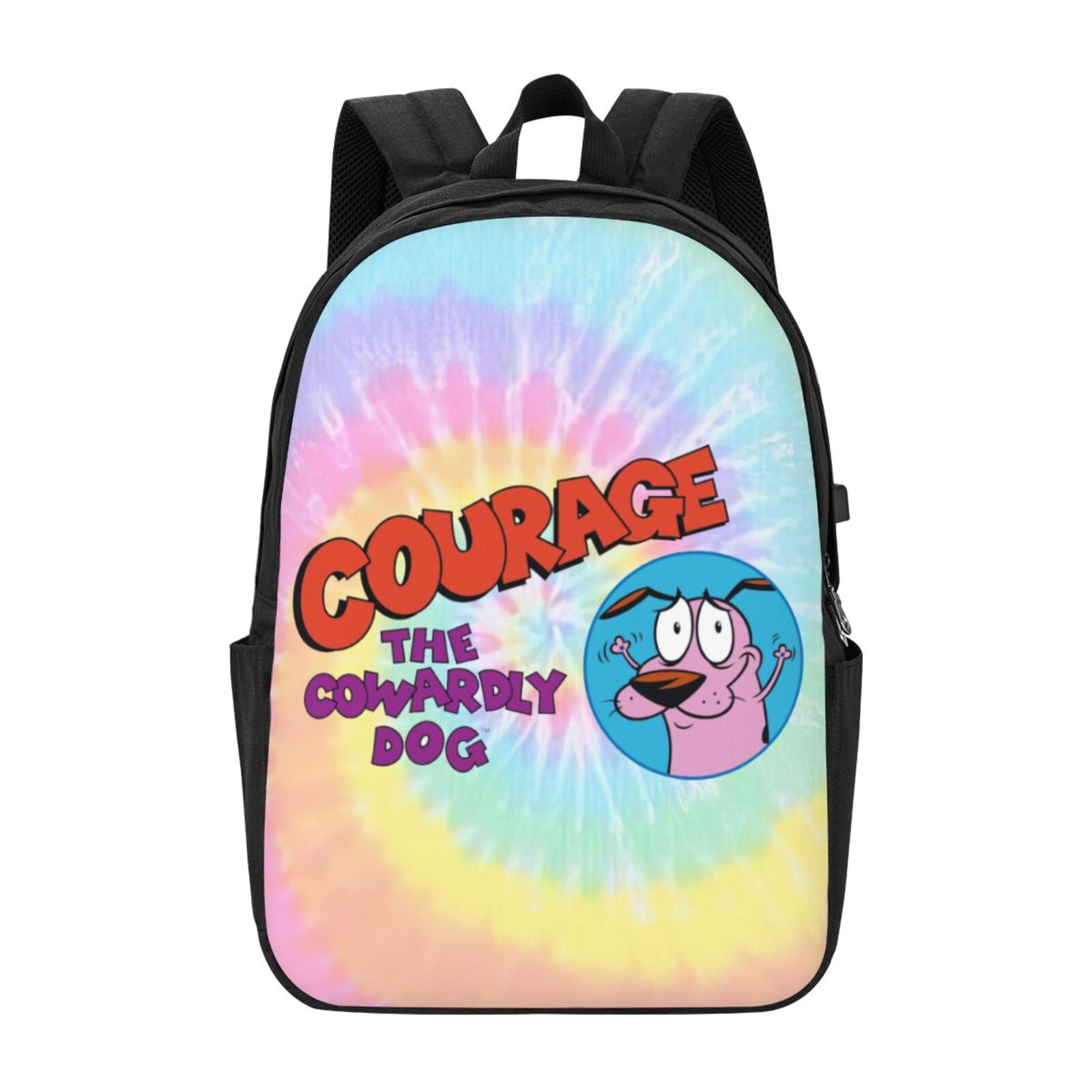 Courage The Cowardly Dog Laptop Backpack, Water Resistant Daypack ...
