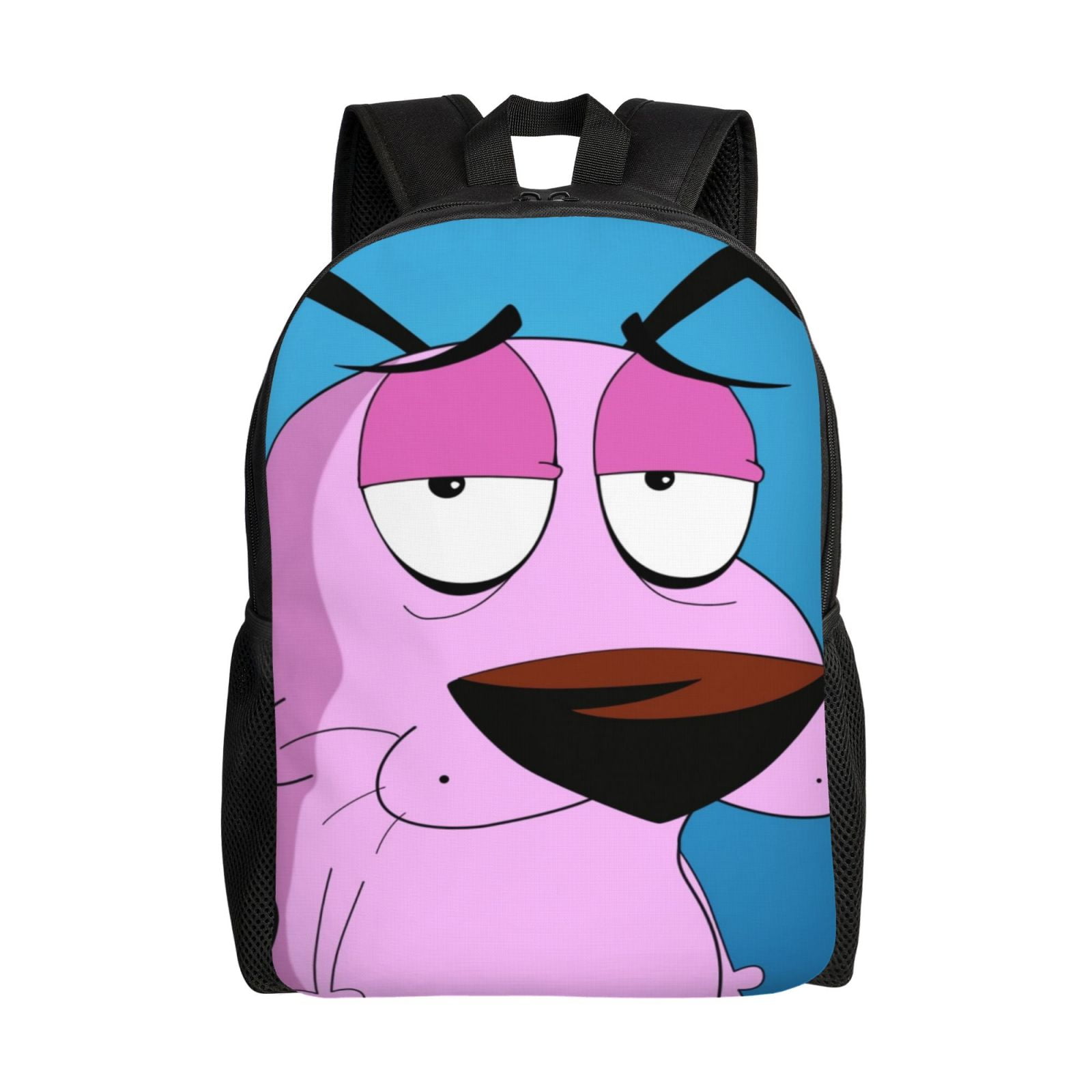 Courage The Cowardly Dog Backpack, 3D Printed Cartoon Laptop Bag ...