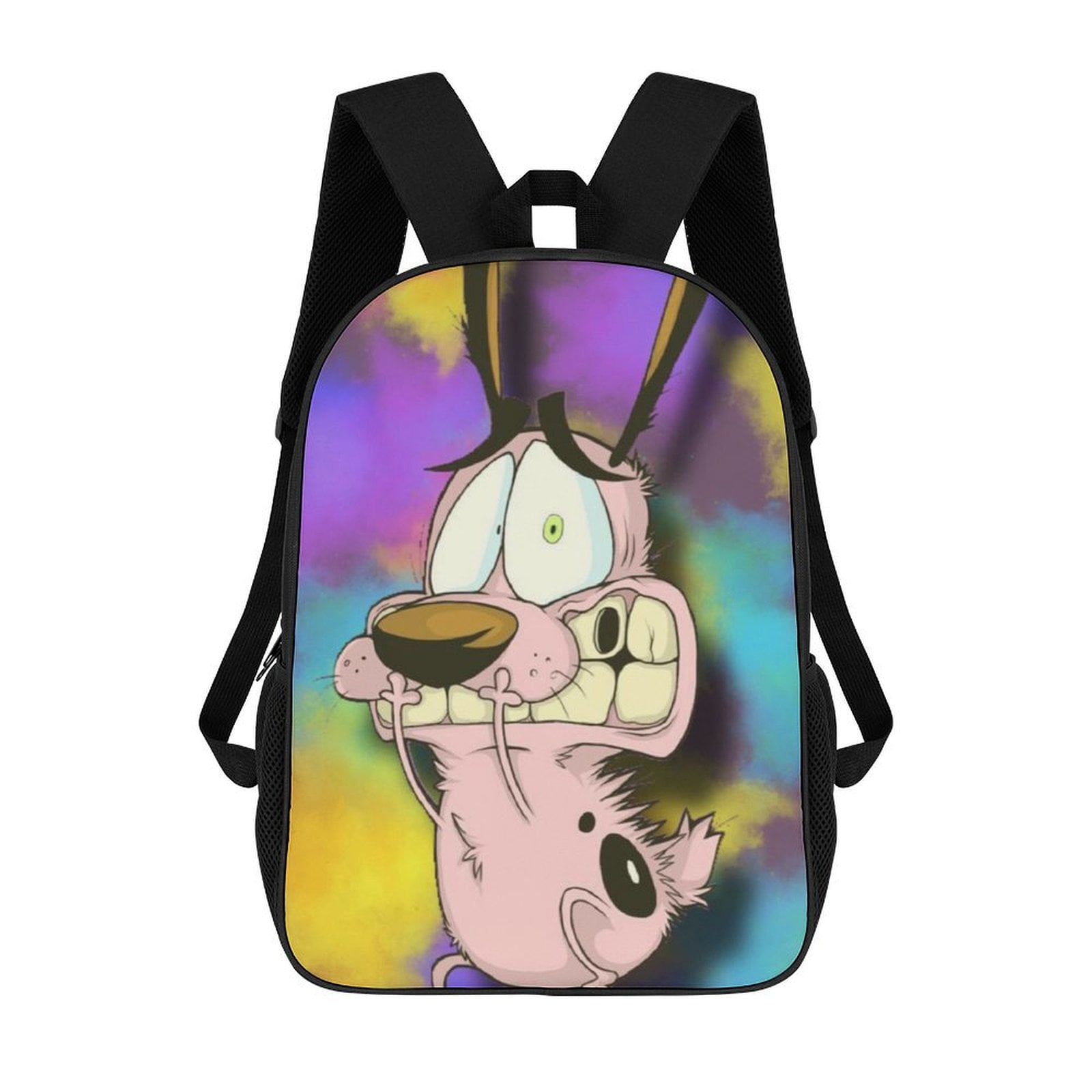 Courage The Cowardly Dog Backpack 3D Printed School Bookbag Casual ...