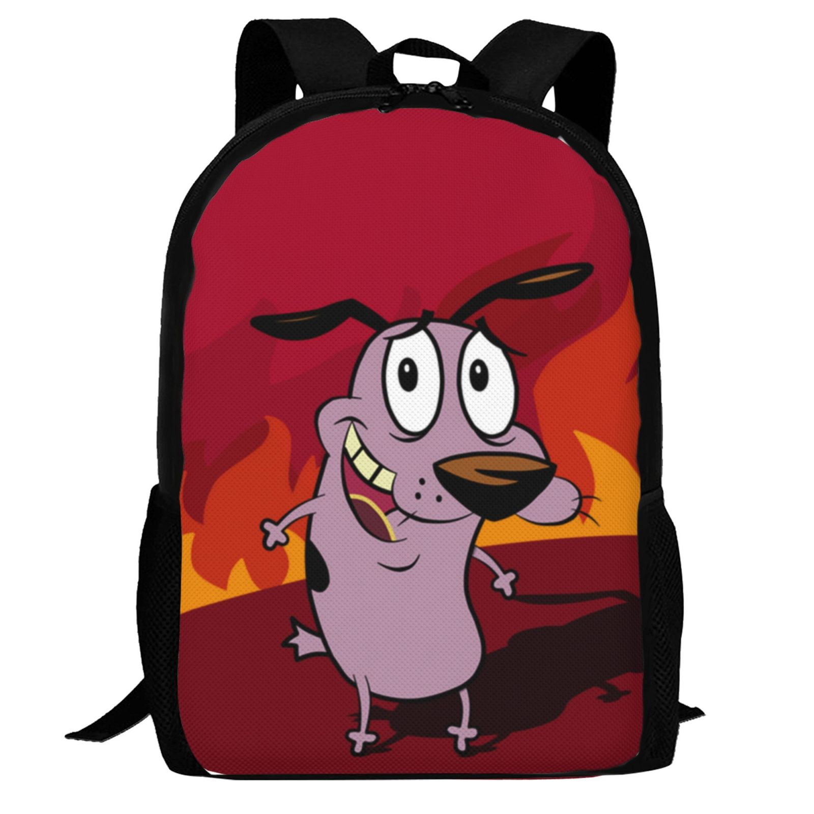 Courage The Cowardly Dog Backpack, 3d Printed Laptop Backpack, Water ...