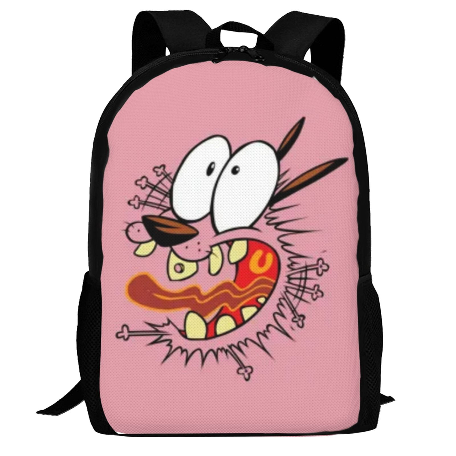 Courage The Cowardly Dog Backpack, 3d Printed Laptop Backpack, Water ...