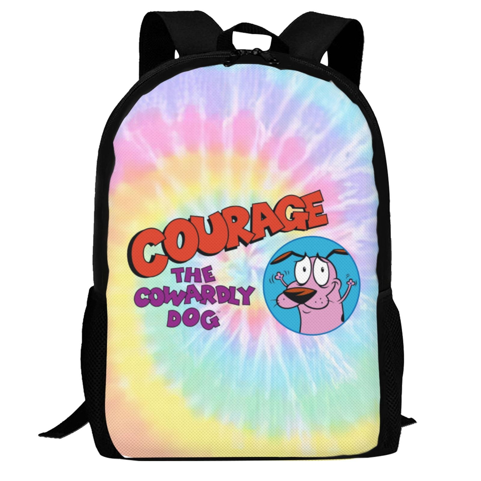 Courage The Cowardly Dog Backpack, 3d Printed Laptop Backpack, Water ...