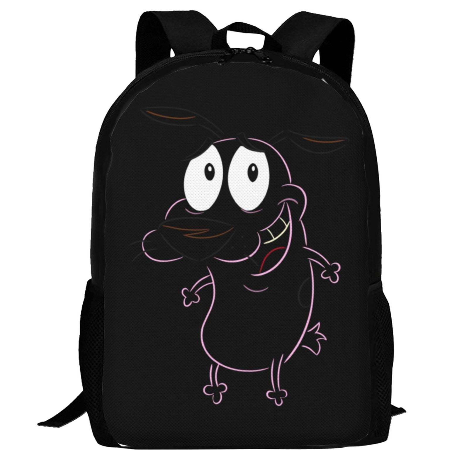 Courage The Cowardly Dog Backpack, 3d Printed Laptop Backpack, Water ...
