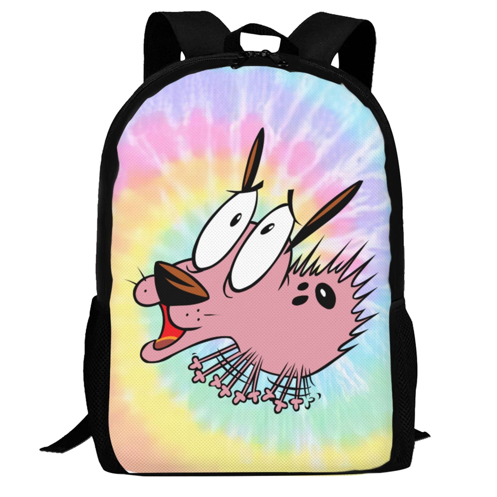 Courage The Cowardly Dog Backpack, 3d Printed Laptop Backpack, Water ...