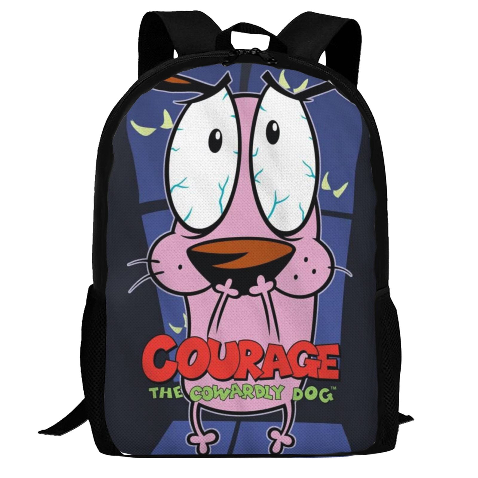 Courage The Cowardly Dog Backpack, 3d Printed Laptop Backpack, Water ...