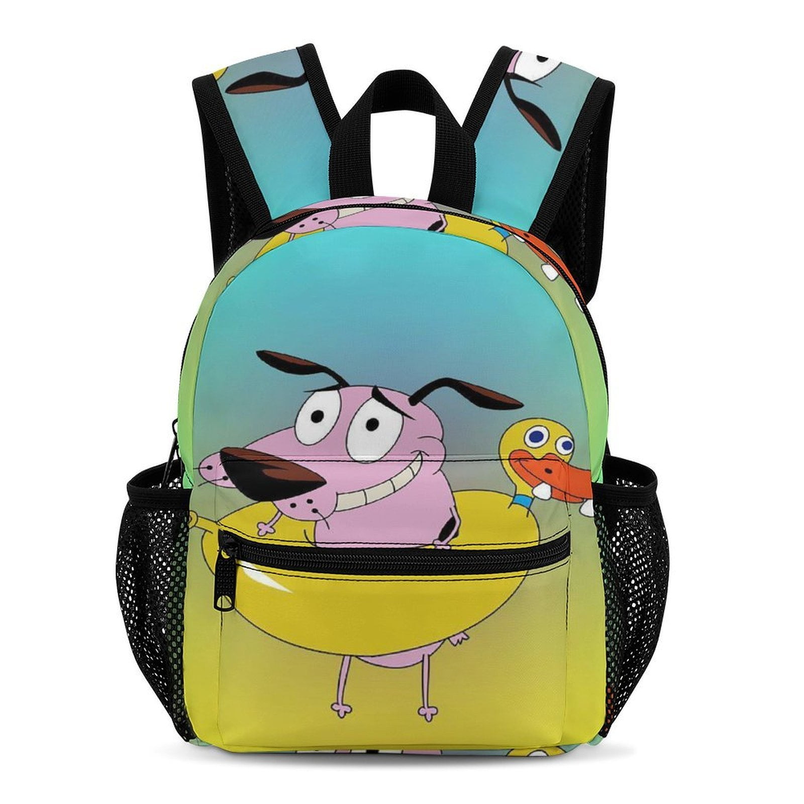 Courage The Cowardly Dog Backpacks 13 Inch Lightweight Bookbags Casual ...