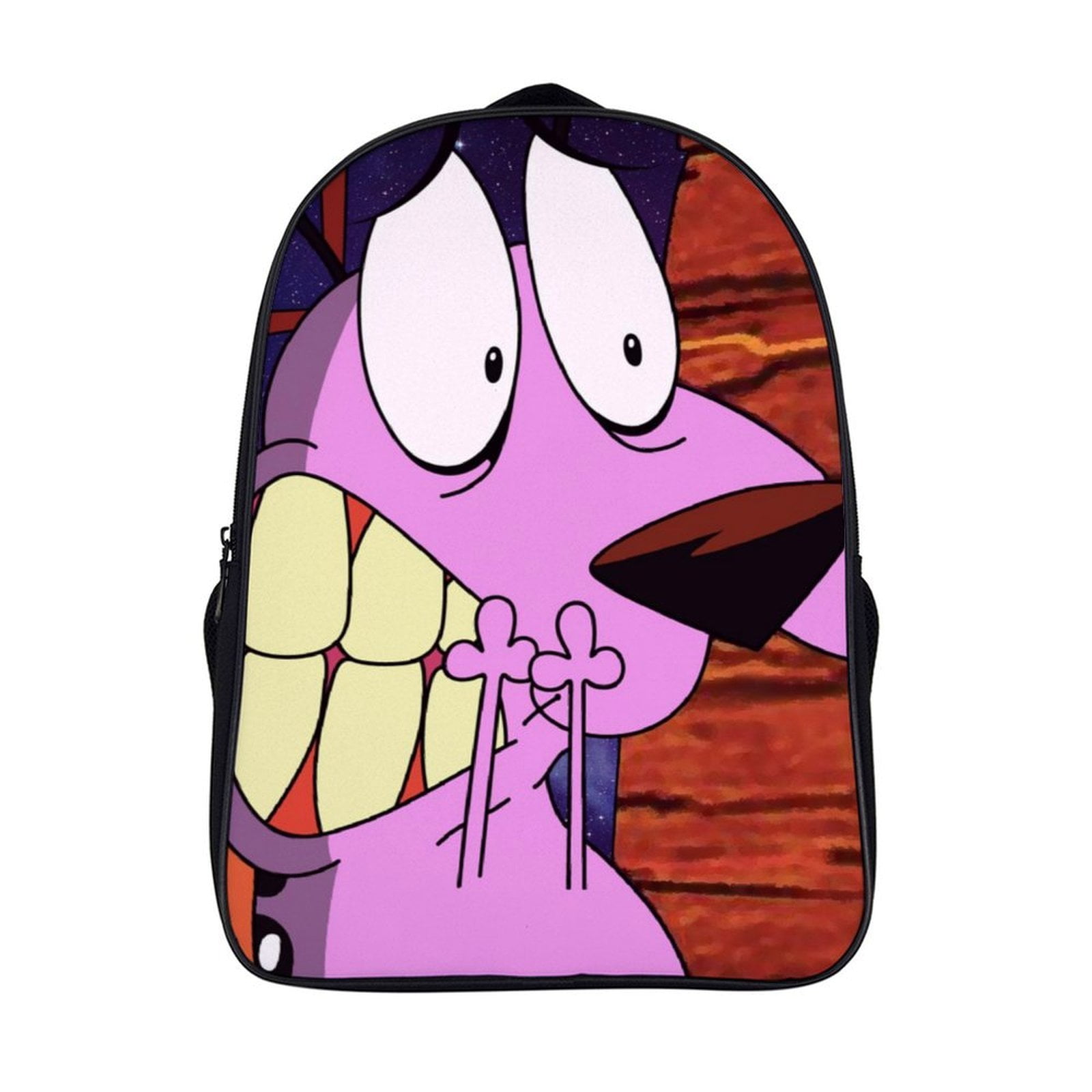 Courage The Cowardly Dog Backpacks 16 Inch Lightweight Bookbags Casual ...