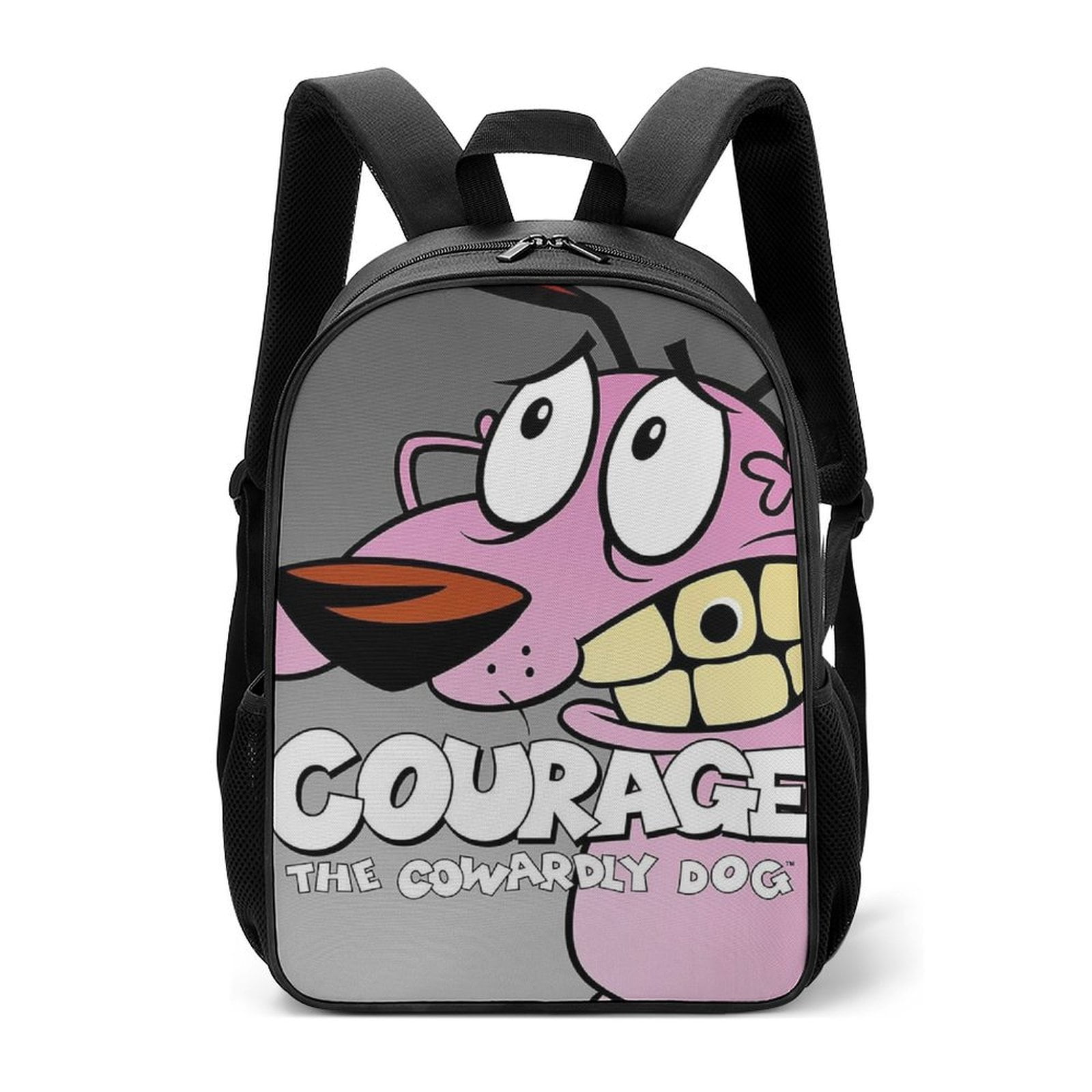 Courage The Cowardly Dog Backpacks Lightweight Bookbags Casual Daypack ...