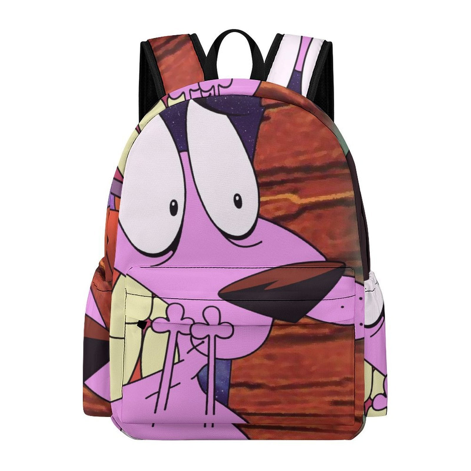 Courage The Cowardly Dog Backpacks Lightweight Bookbags Casual Daypack ...