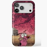 Courage The Cowardly Dog Cartoon Network 90s Horror iPhone Case 17 ...