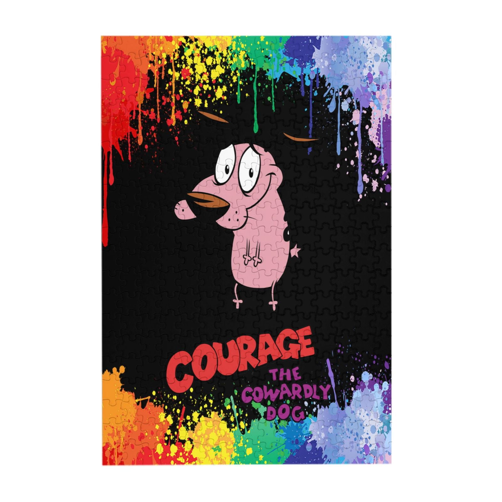 Courage The Cowardly Dog Jigsaw Puzzles Anime Jigsaw Puzzle For Adults ...