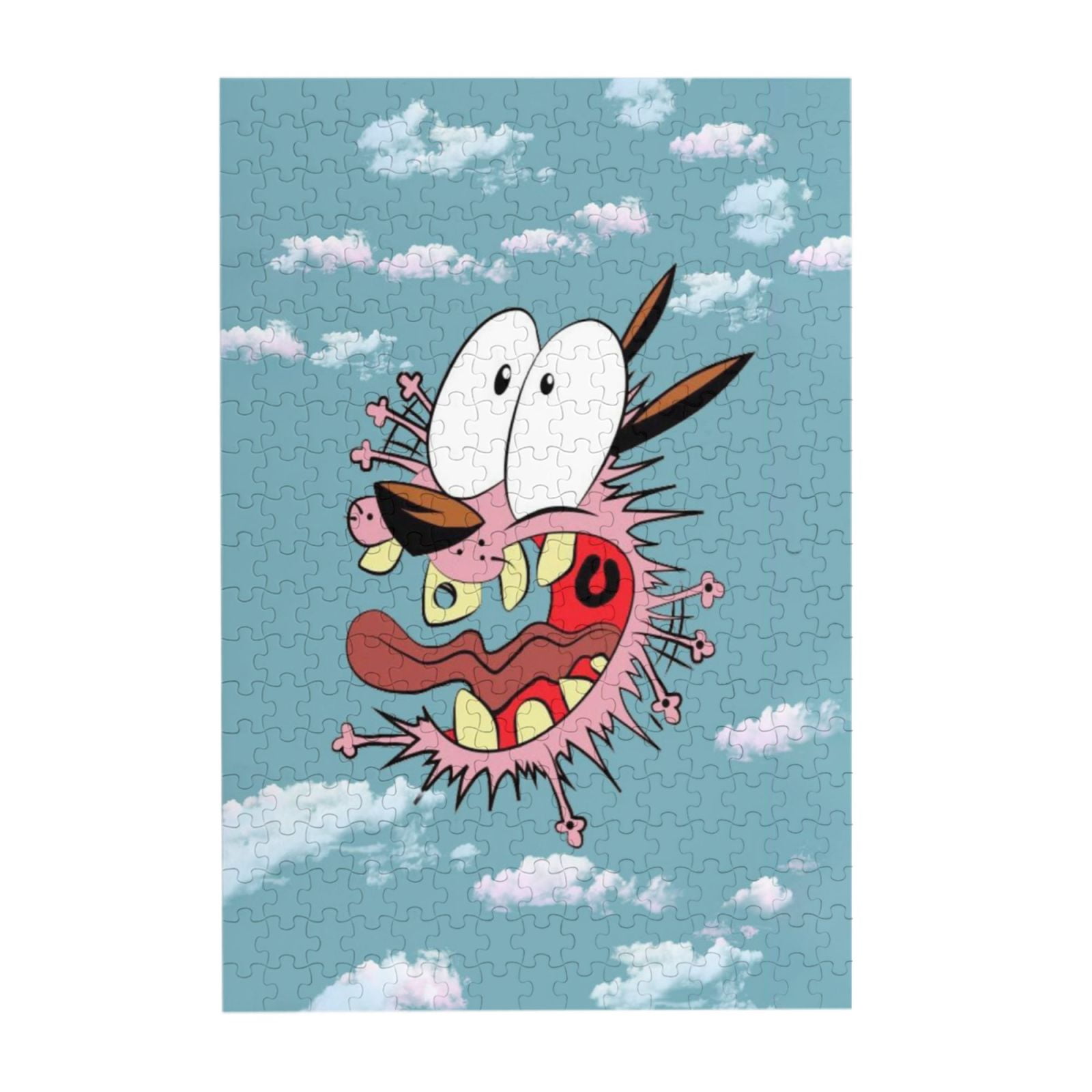 Courage The Cowardly Dog Jigsaw Puzzles Anime Jigsaw Puzzle For Adults ...