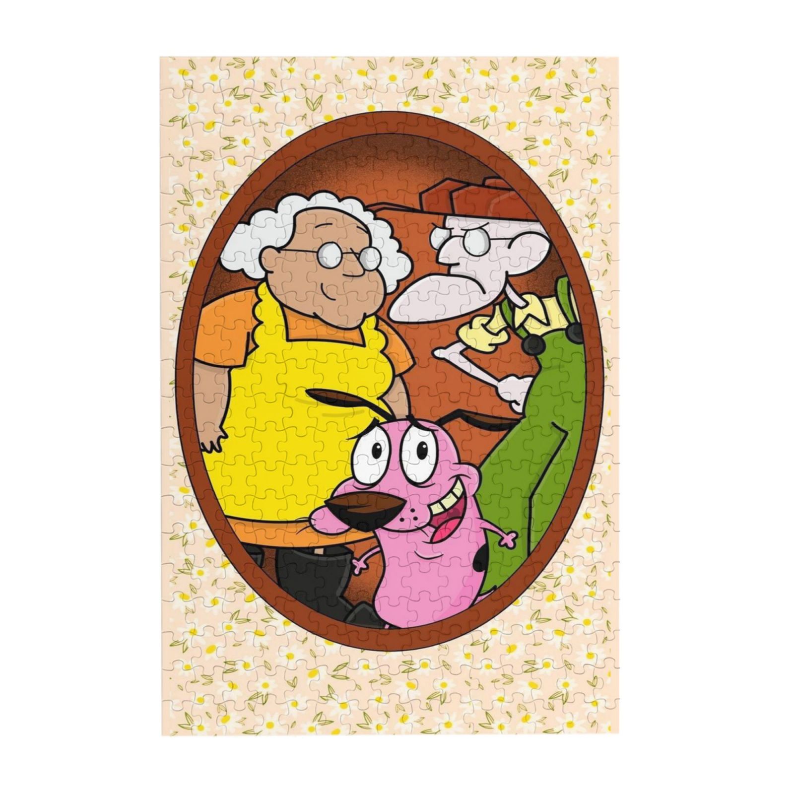 Courage The Cowardly Dog Jigsaw Puzzles Anime Jigsaw Puzzle For Adults ...
