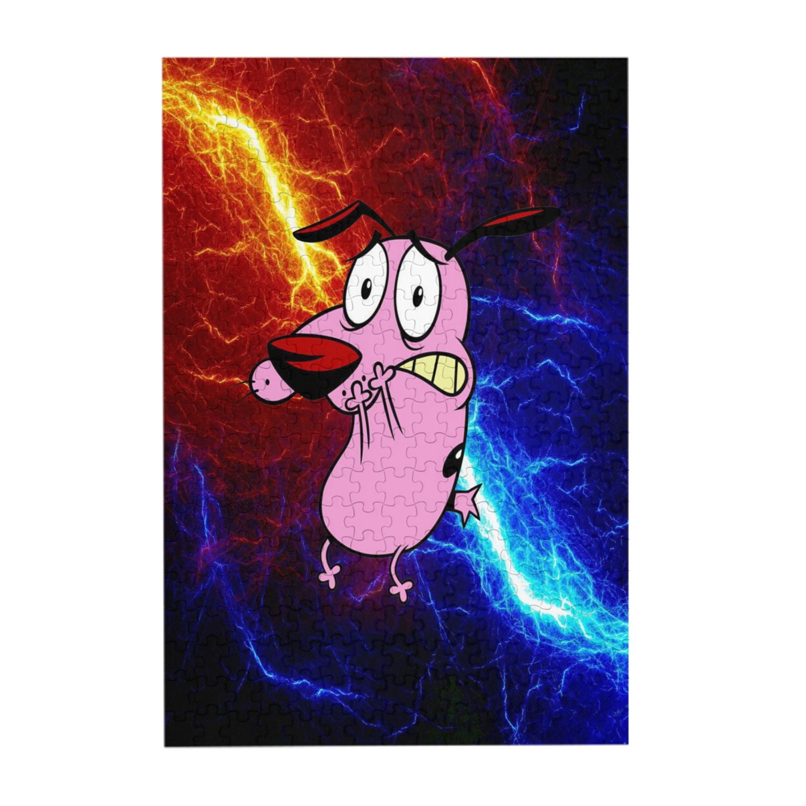 Courage The Cowardly Dog Jigsaw Puzzles Anime Jigsaw Puzzle For Adults ...