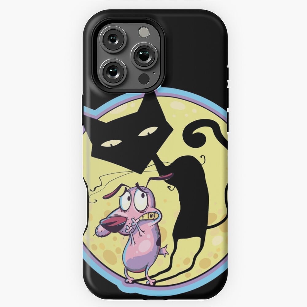 Courage The Cowardly Dog Katz Shadow Villain Cartoon Art X2270 Phone ...