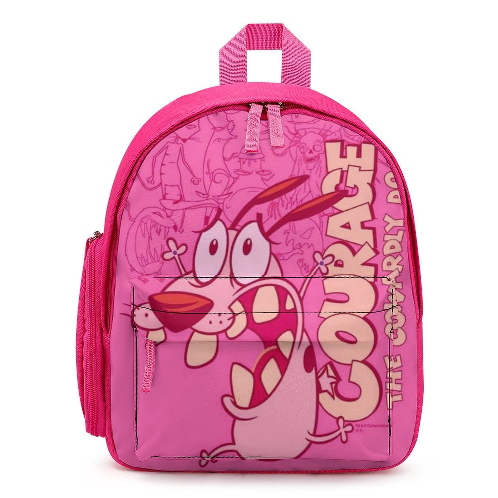 Courage The Cowardly Dog Backpack Bookbag School Bags Daypack ...