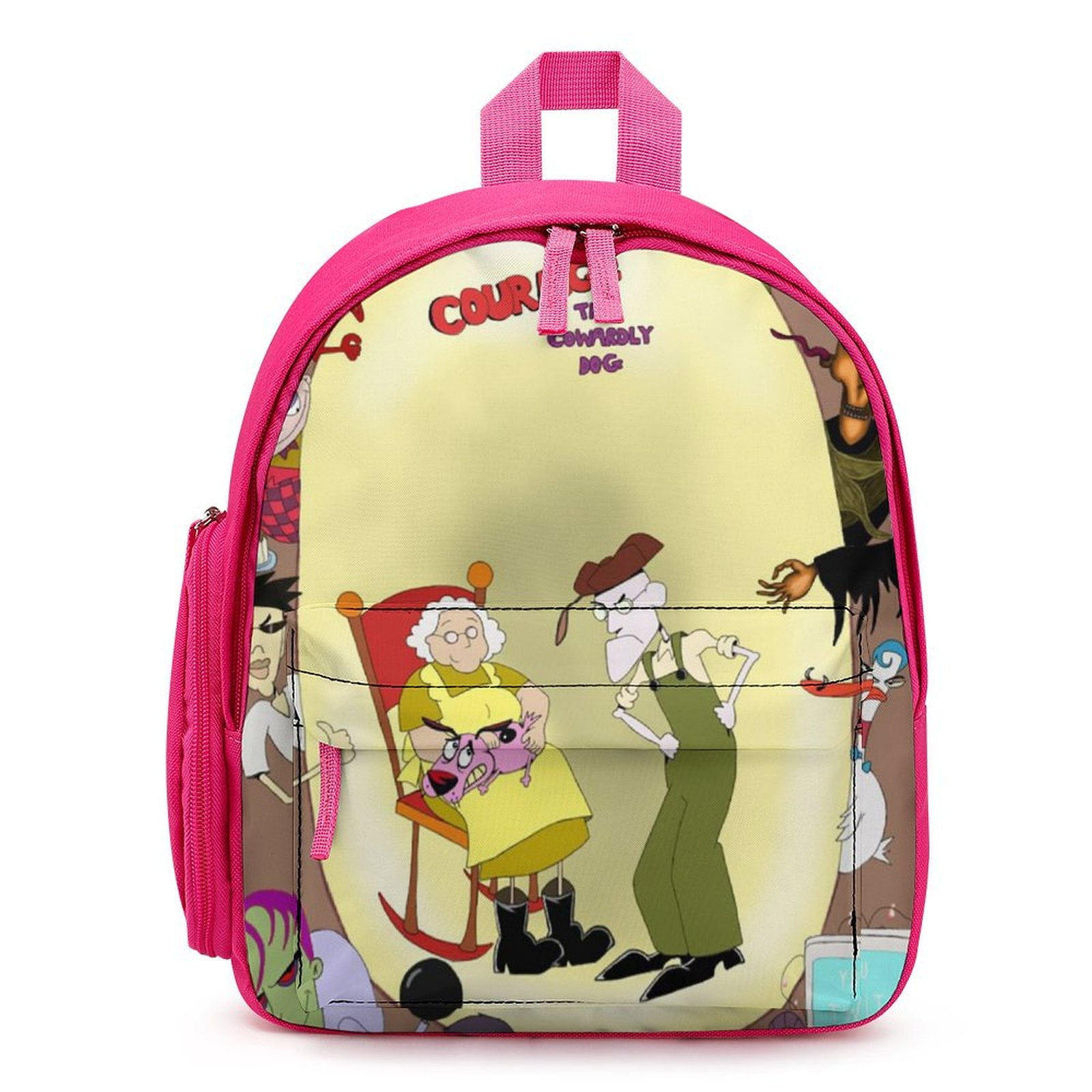 Courage The Cowardly Dog Backpack Bookbag School Bags Daypack ...
