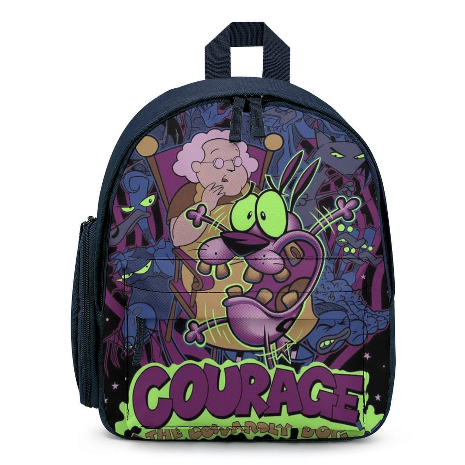 Courage The Cowardly Dog Backpack Bookbag School Bags Daypack ...