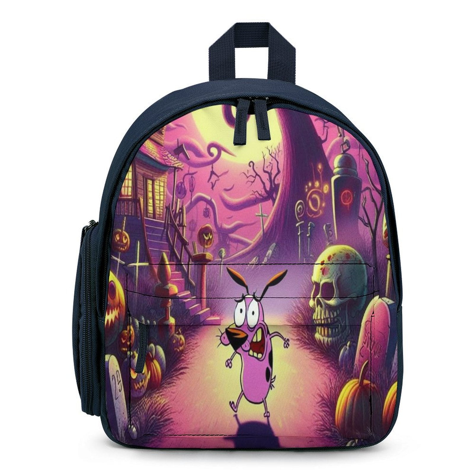 Courage The Cowardly Dog Backpack Bookbag School Bags Daypack ...