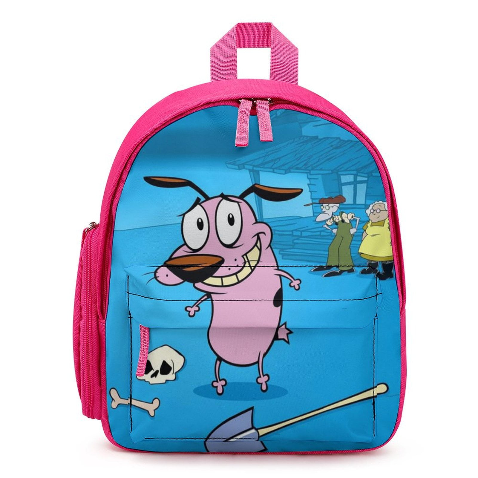 Courage The Cowardly Dog Backpack Bookbag School Bags Daypack ...