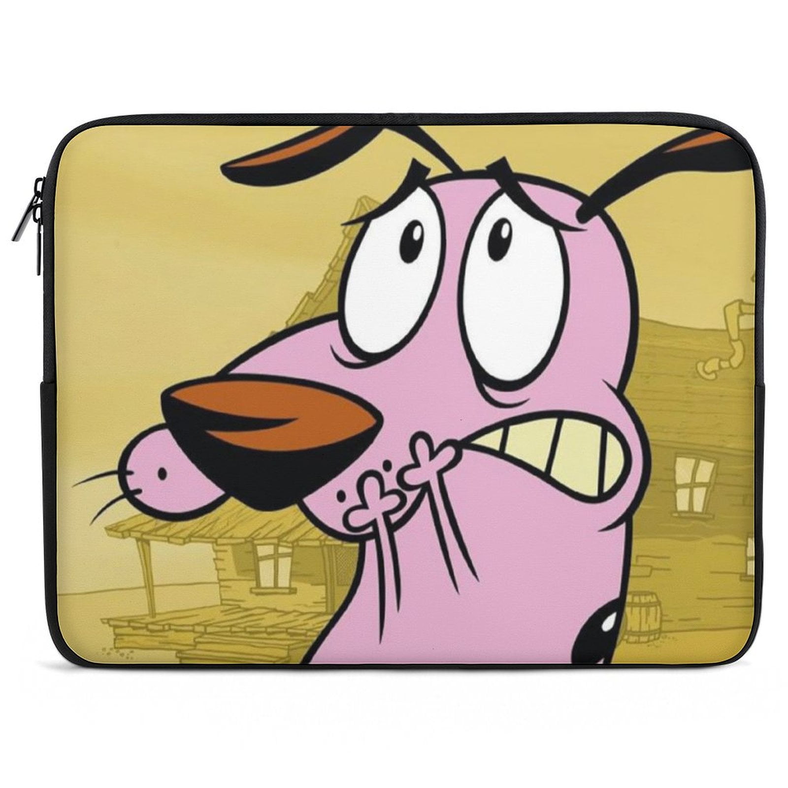 Courage The Cowardly Dog Laptop Sleeve Case Ultra-Thin Lightweight ...