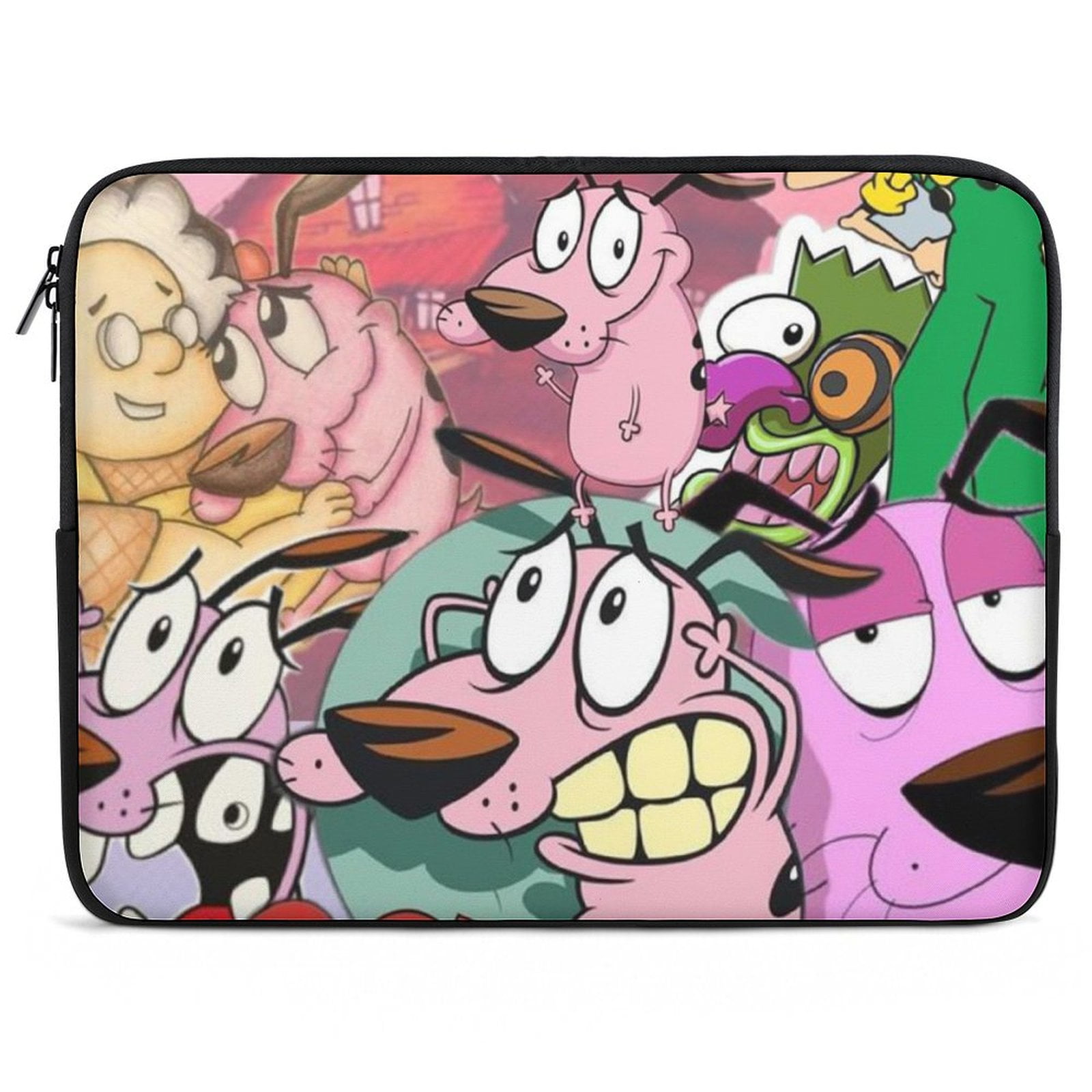 Courage The Cowardly Dog Laptop Sleeve Case Ultra-Thin Lightweight ...