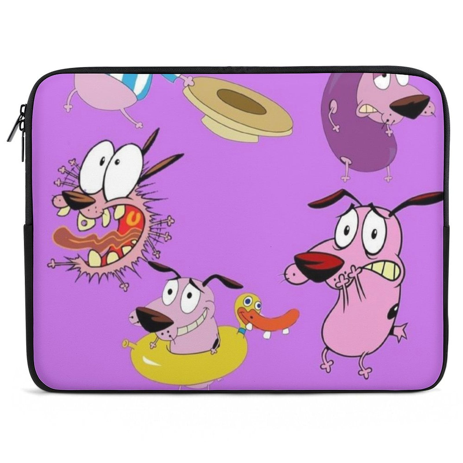 Courage The Cowardly Dog Laptop Sleeve Case Ultra-Thin Lightweight ...