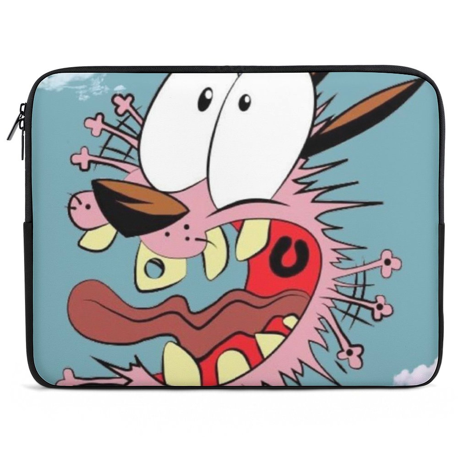Courage The Cowardly Dog Laptop Sleeve Case Ultra-Thin Lightweight ...