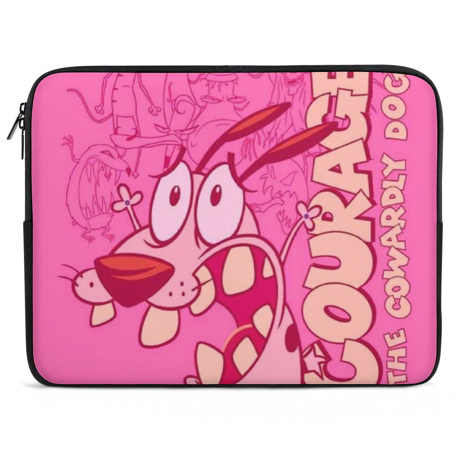 Courage The Cowardly Dog Laptop Sleeve Case Ultra-Thin Lightweight ...
