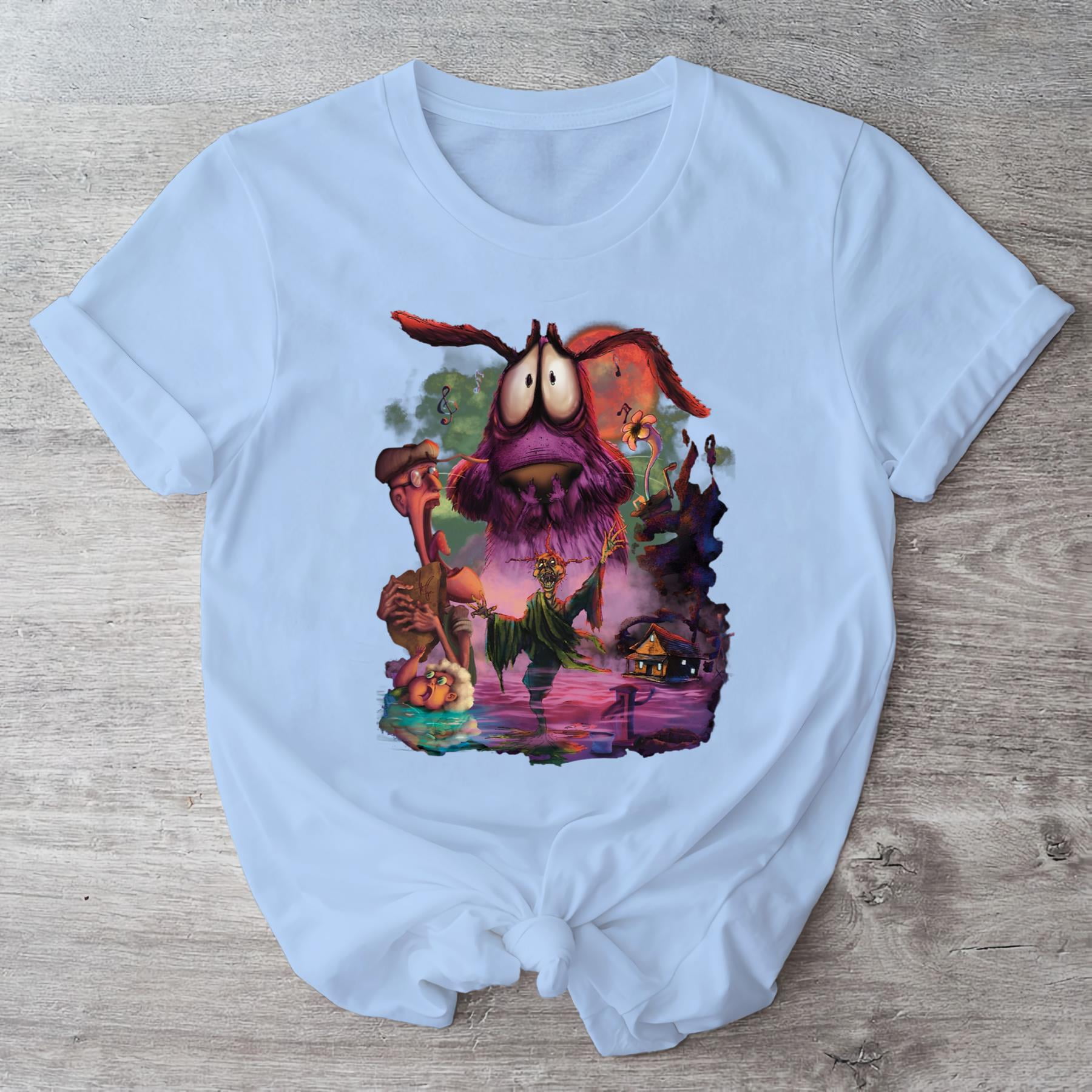 Courage The Cowardly Dog - Return The Slab Classic T-shirt-TH14360 ...