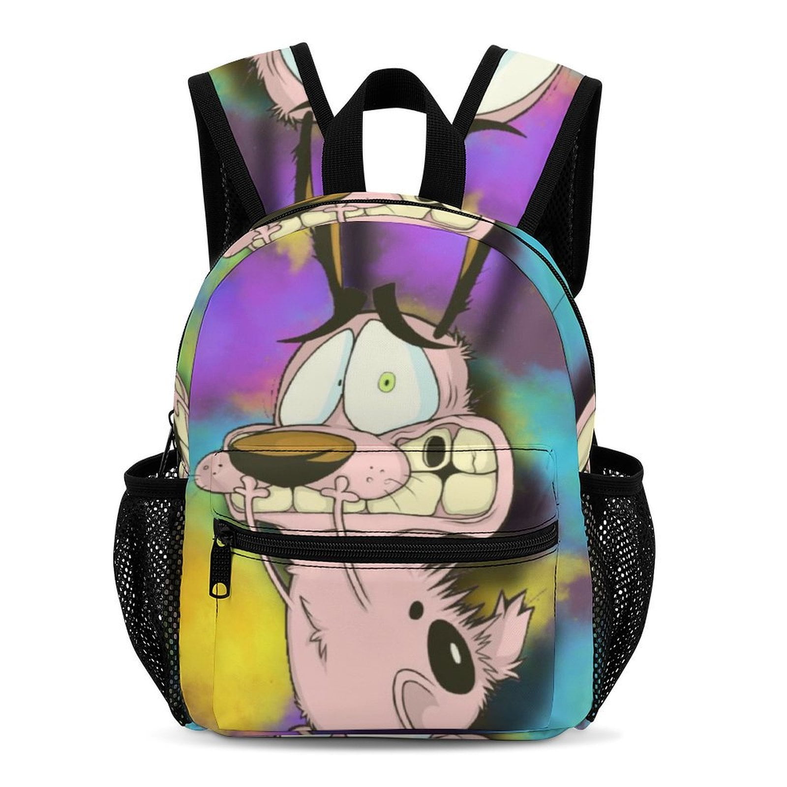 Courage The Cowardly Dog School Bag 13 Inch Backpack Large Capacity ...